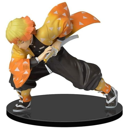 Anime Figure Statue Agatsuma Zenitsu Action Figure Kimetsu No Yaiba ...