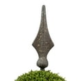 A&B Home Boxwood Ball Topiary with Metal Finial Stand, 17 Inch Indoor ...