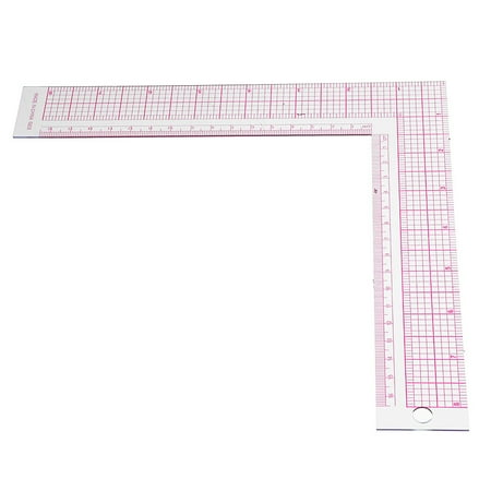Plastic Metric Sewing Measure L Square Equilateral Ruler For ...
