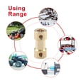 4 PCS Flexible Shaft Coupler 2-3mm Motor Transmission Brass Couplers ...