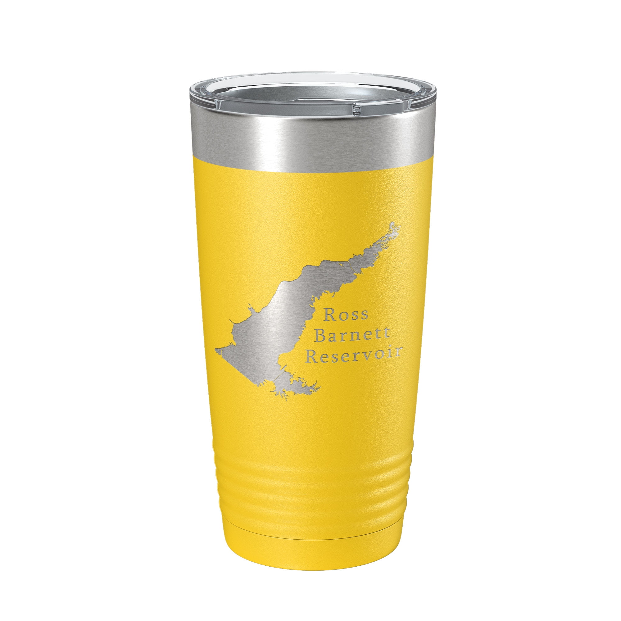 Ross R Barnett Reservoir The Rez Tumbler Lake Map Travel Mug Insulated ...