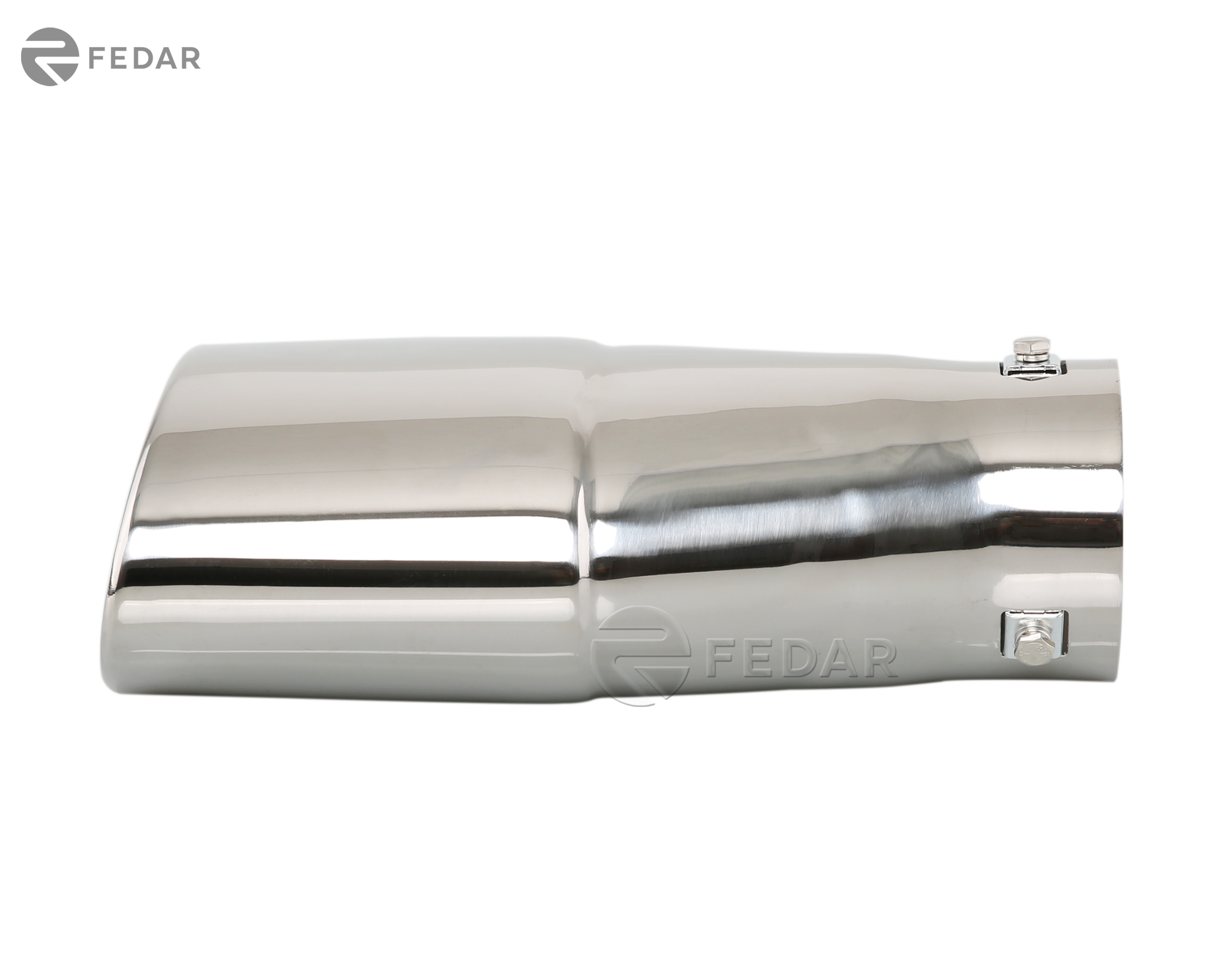 Fedar 3.5 inch Inlet 3.7x6.3 Outlet 10.9 Long Wall Rolled Angle Cut ...