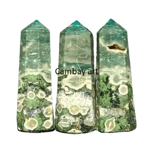 Piedras curativas de cristales de jaspe oceánico de primera calidad ...