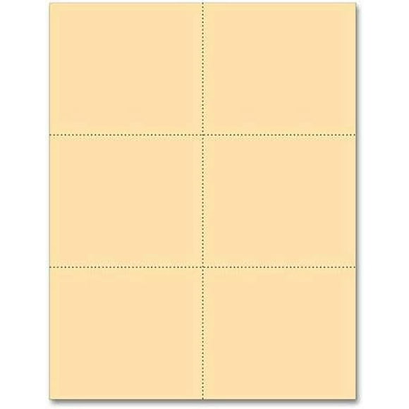 Perforated Cardstock