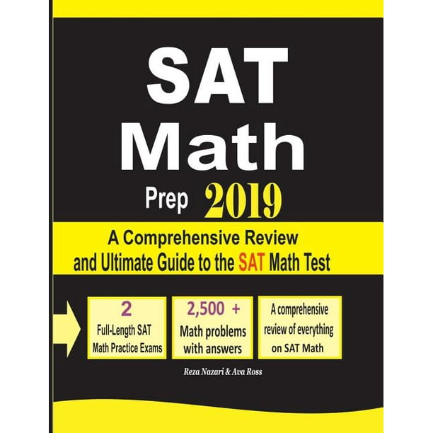 SAT Math Prep 2019 : A Comprehensive Review and Ultimate Guide to the ...