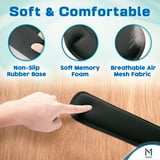 Mata1 Ergonomic Keyboard Wrist Rest Pad Set with Gel Mouse Arm Support ...