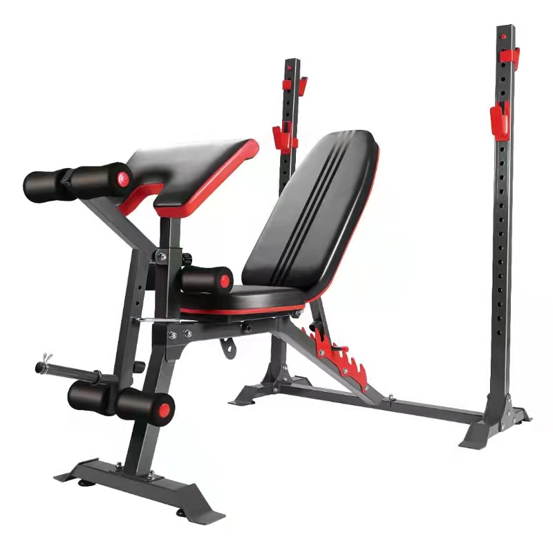 Ajudro Weight Bench Set Adjustable Incline Bench Press Set - Walmart.com