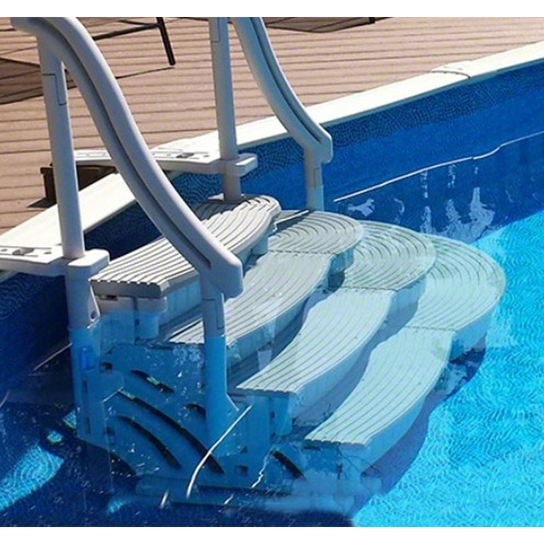 Confer Curve Above Ground Pool Steps, 46% OFF