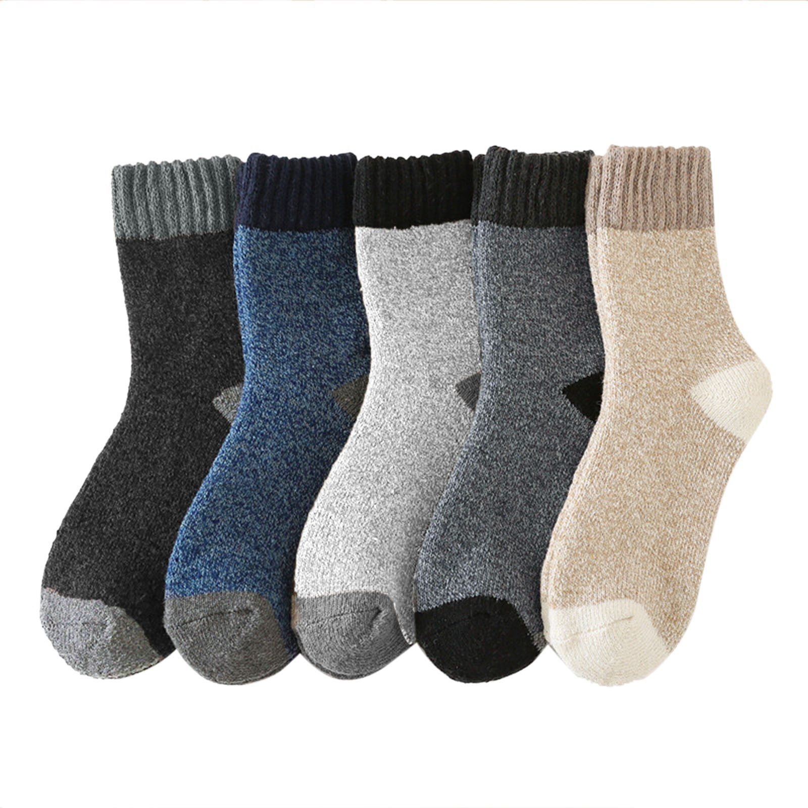 Click here for Unbranded Mens Thermal Socks  5 Pairs Of Thick Win... prices