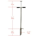 INTBUYING Soil Sampler Probe Stainless steel Soil Sampling Testing ...