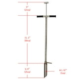 INTBUYING Soil Sampler Probe Stainless steel Soil Sampling Testing ...