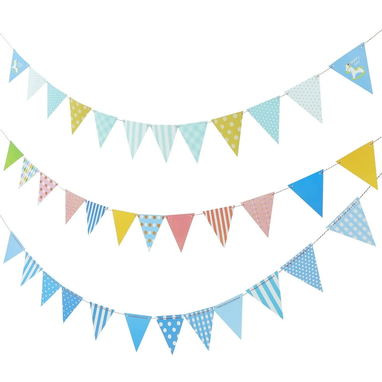 Birthday Triangle Banner Clipart