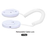 Uxcell Retractable Security Cable Lock,F2 Remote Control Cable Leash ...