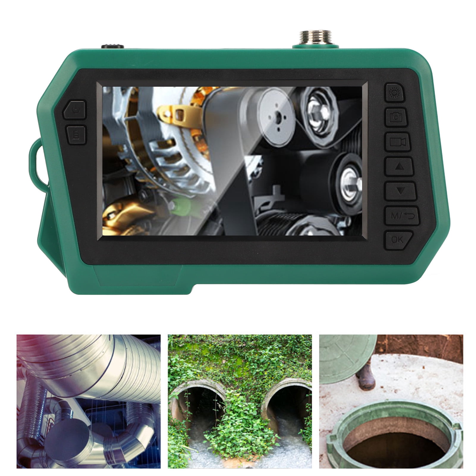 Boroscopio Industrial Digital ANGGREK Pantalla de 43 Pulgadas Cámara de ...
