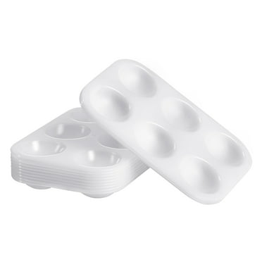FRCOLOR White Plastic Painting Palettes with 6 Plates for Drawing Use ...
