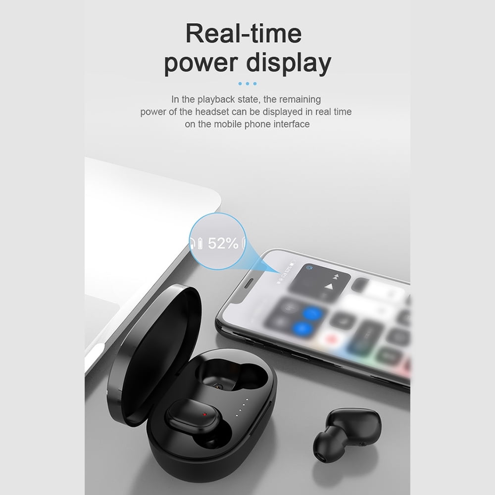 Buy True Wireless Earbuds TWS Stereo Earphones Bluetooth 5.0 Headphones ...