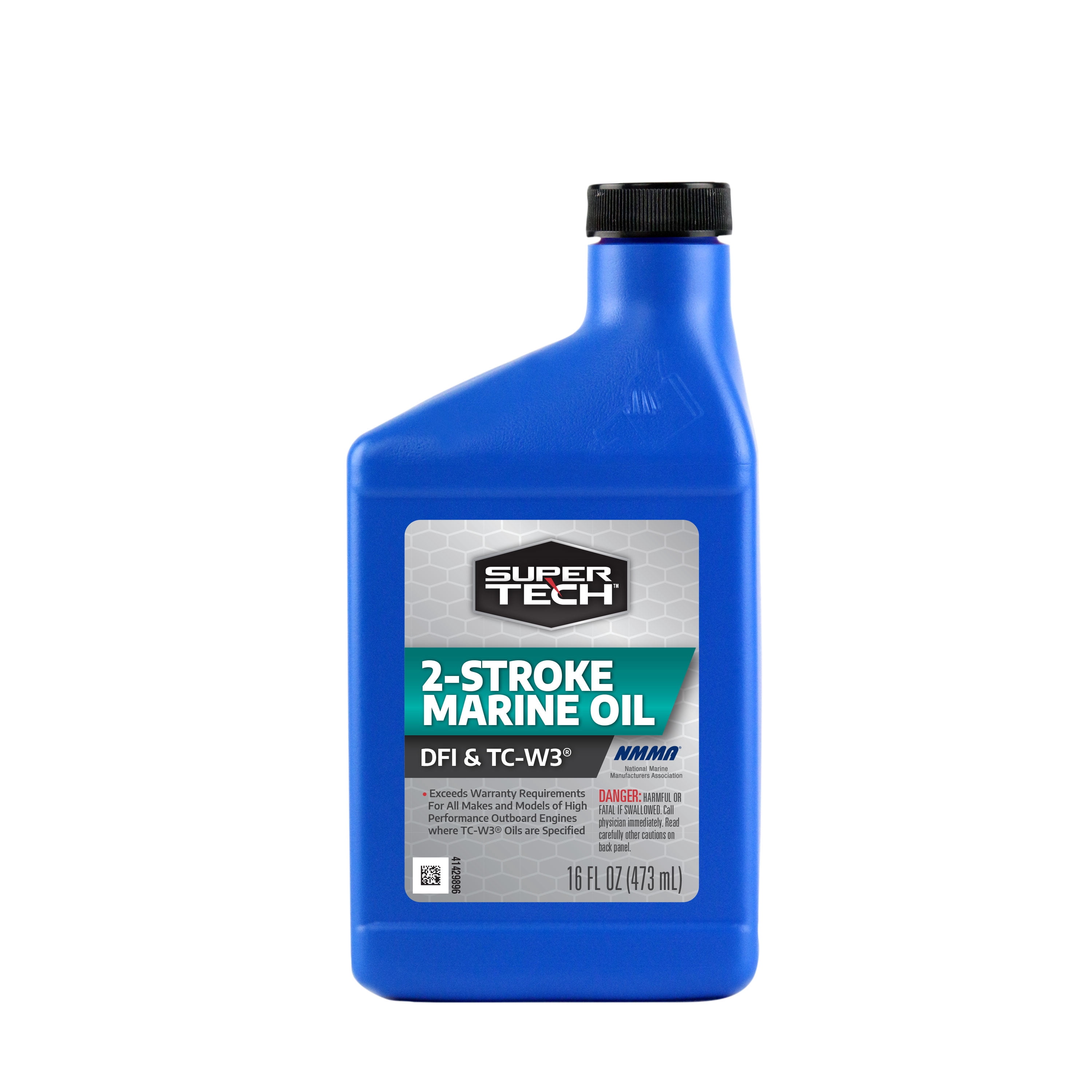 Super Tech TC-W3 Outboard 2 Cycle Engine Oil, 16 oz bottle - Walmart.com