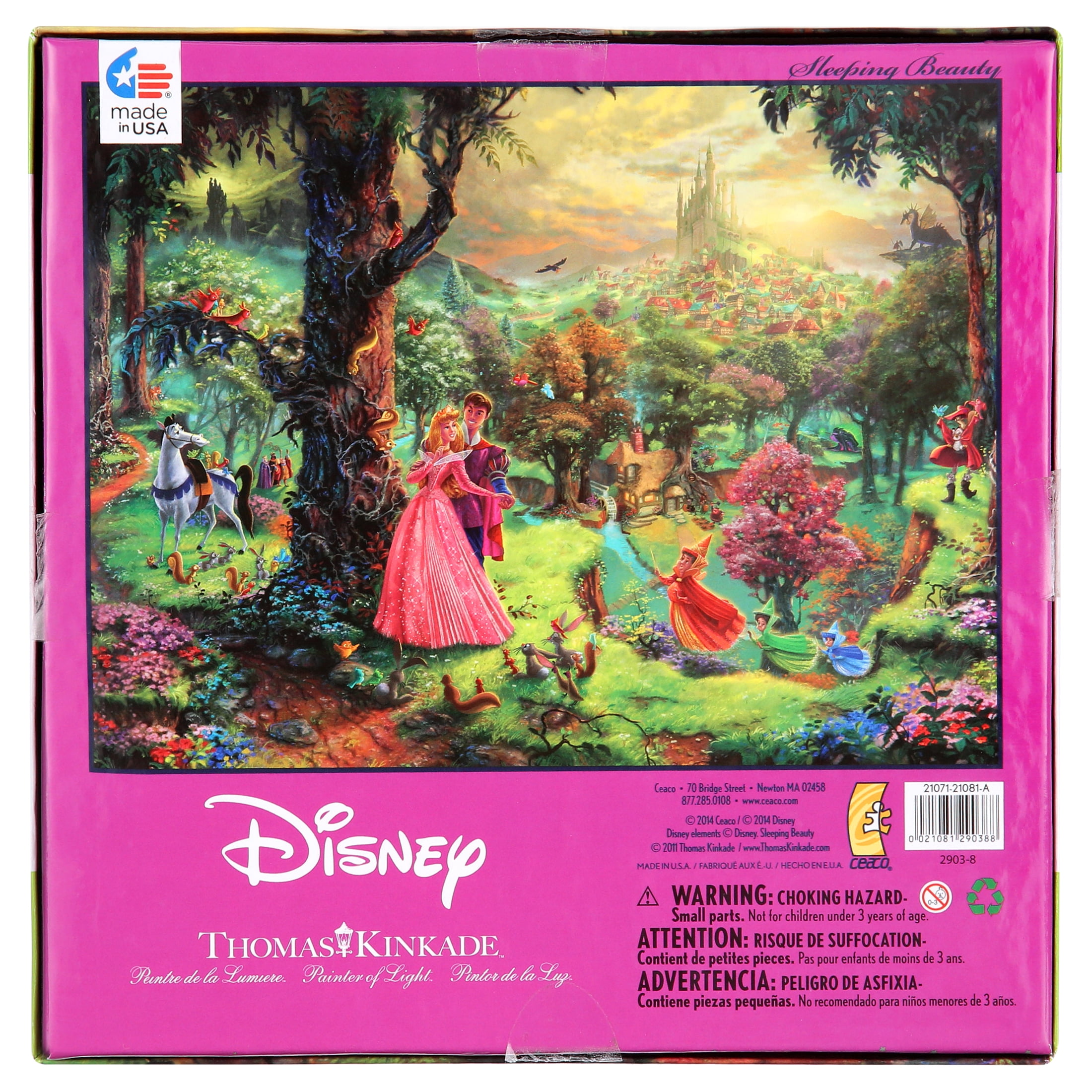 Thomas Kinkade Disney Puzzles Sleeping Beauty