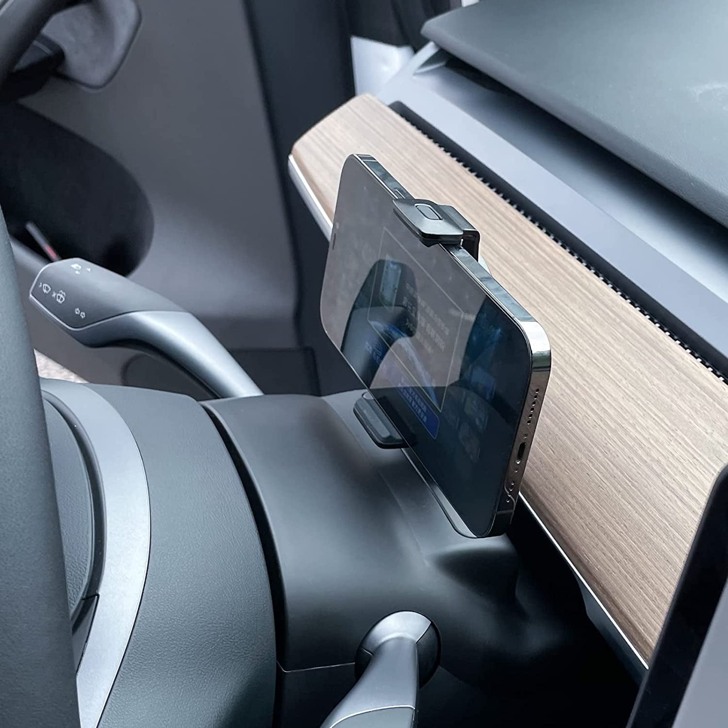 Buy for Tesla Model Y/3 Wireless Phone Charger, 15W Fast Smartphones ...