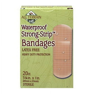 All Terrain Waterproof Bandages, 20 Bandages - Walmart.com