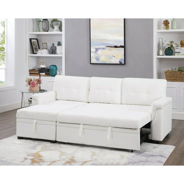White Sectional Sleeper Sofa | Cabinets Matttroy