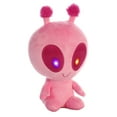 Aurora - Small Pink Galactic Cuties - 8" Solar Light Up Alien ...