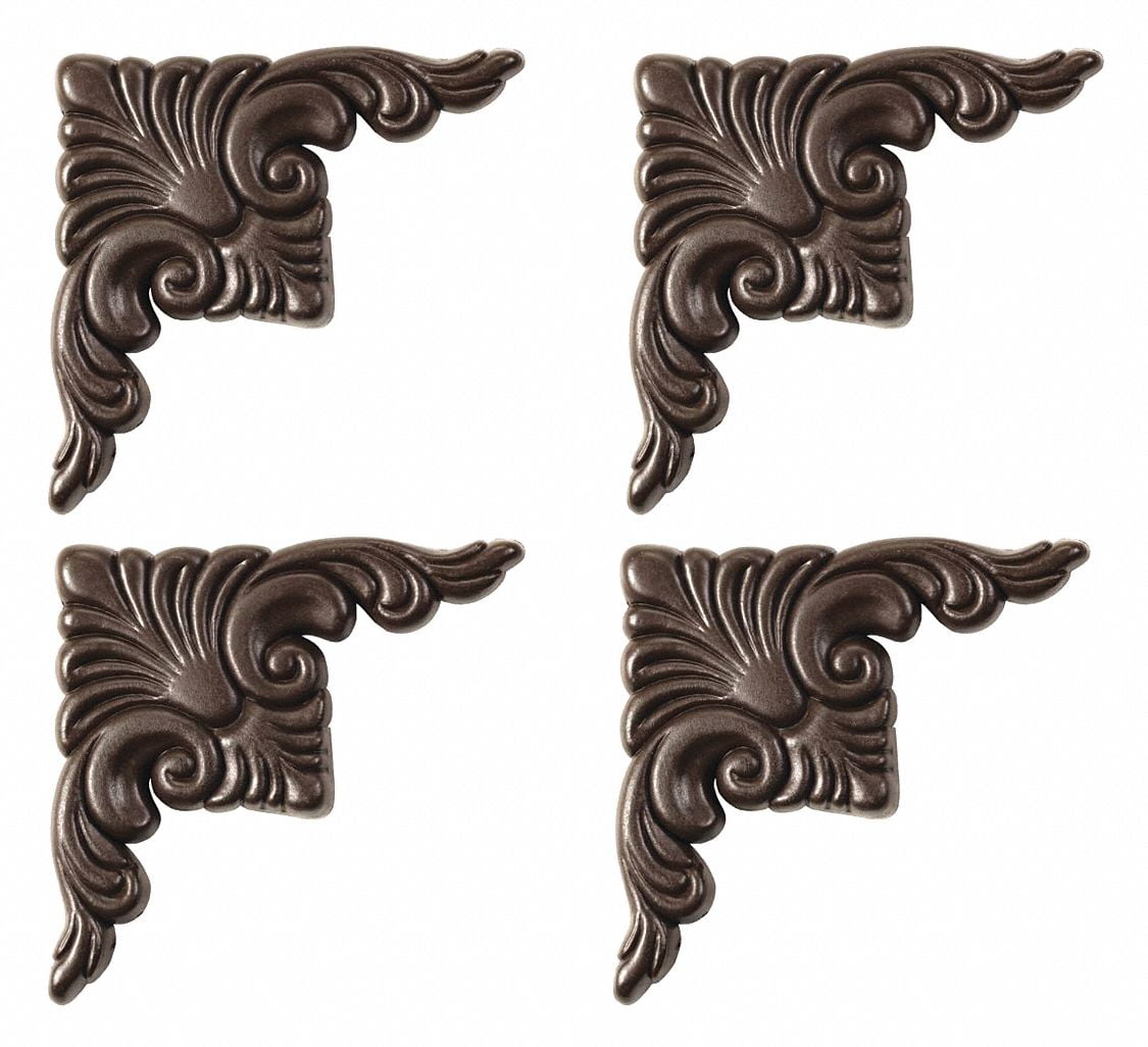 Mirredge Corner Plates,Cherry Walnut,PK4 53504 - Walmart.com