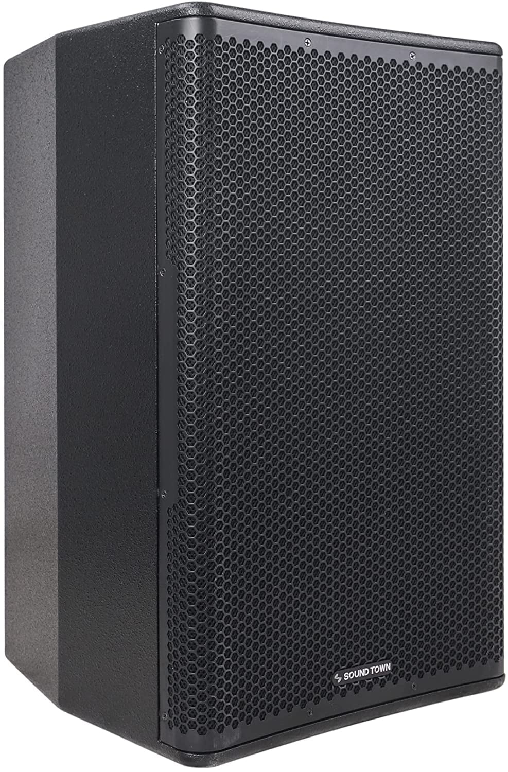 Sound Town Oberon Series 15" 1400W Powered PA/DJ Speaker with 2-Channel ...