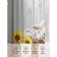 Farmhouse Sheeps Sheer Curtains for Living Room Bedroom Country Cabins ...