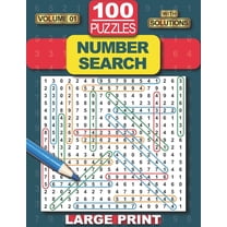 Number Search Puzzle Books 100 Number Search Puzzles: Number Search ...