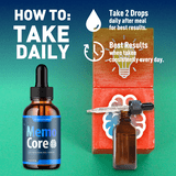 Memocore Advanced Formula Brain Support Drops Memo Core Maximum Strength Supplement 150 Servings ...