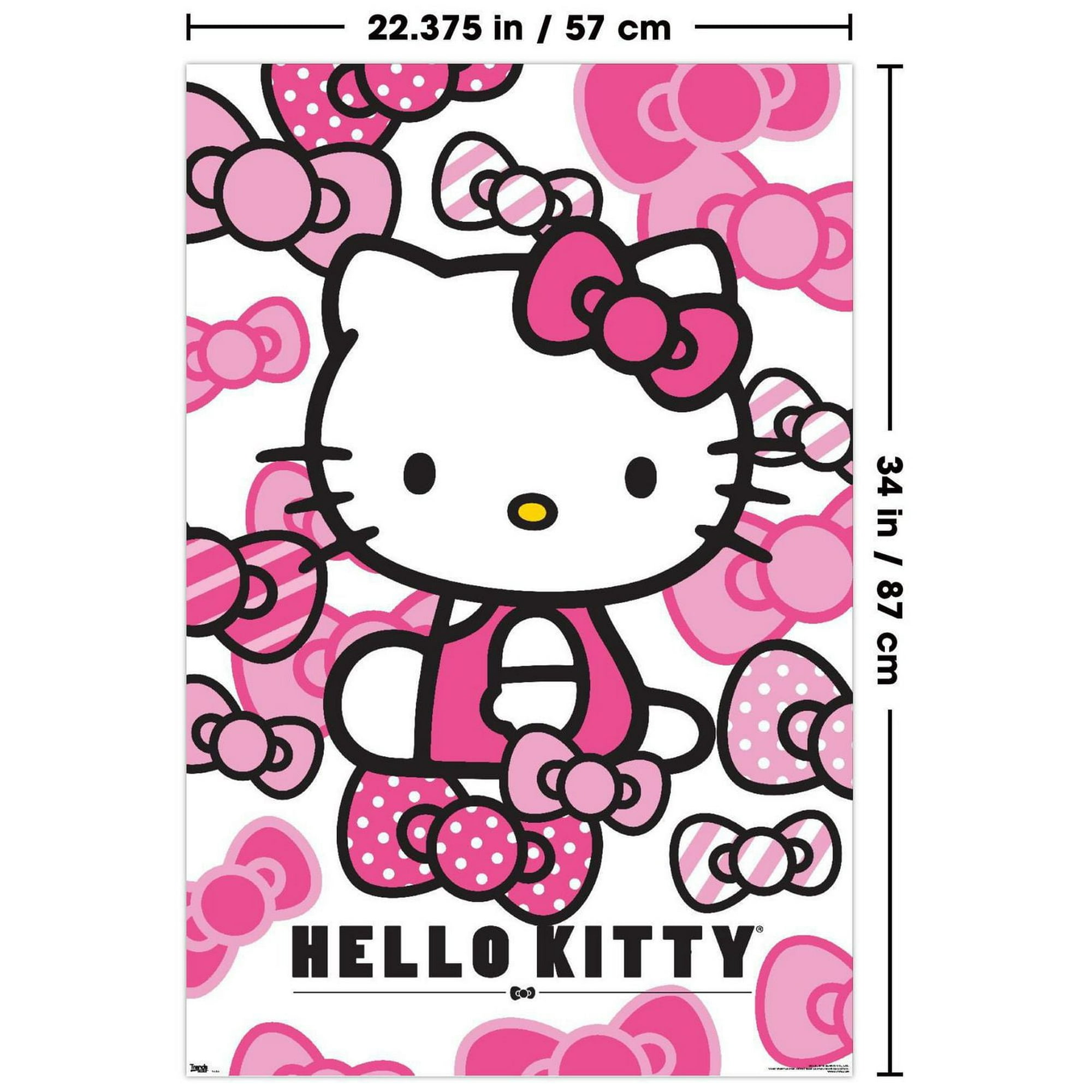 Click here for Trends International Hello Kitty: 16 Core - Bows W... prices