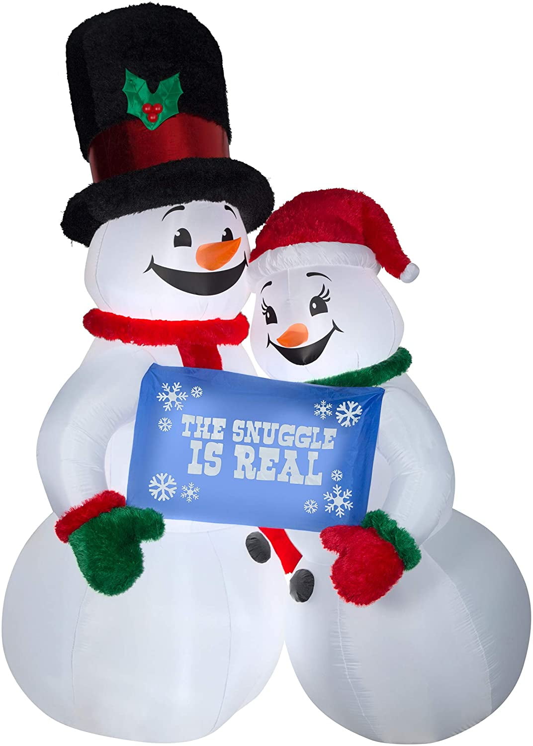 Airblown Inflatables Snowman Airblown Christmas Yard Inflatable, with ...