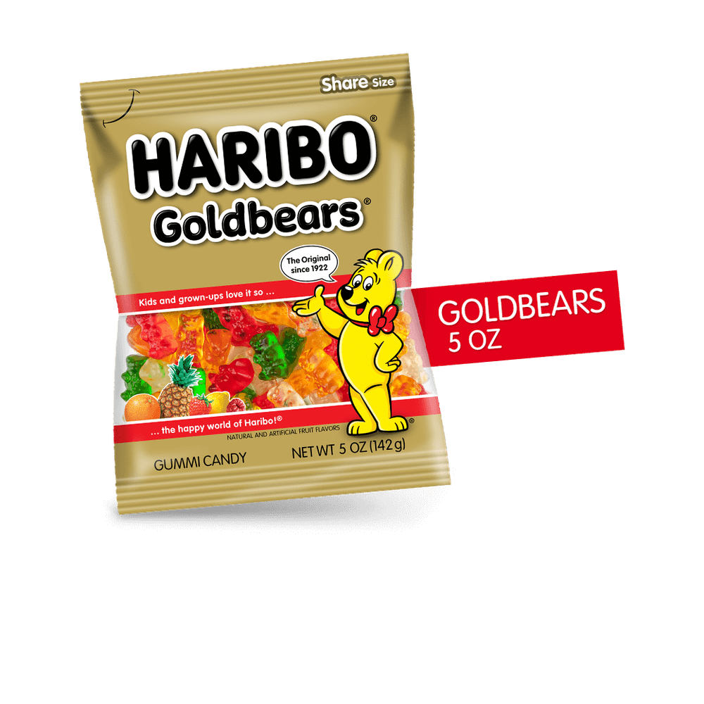 HARIBO Goldbears Gummi Candy; 4 oz pack; 1 Pack - Walmart.com - Walmart.com