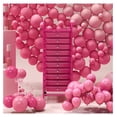 10-Drawer Rolling Cart, Hot Pink - Utility Storage Cart with Wheels ...