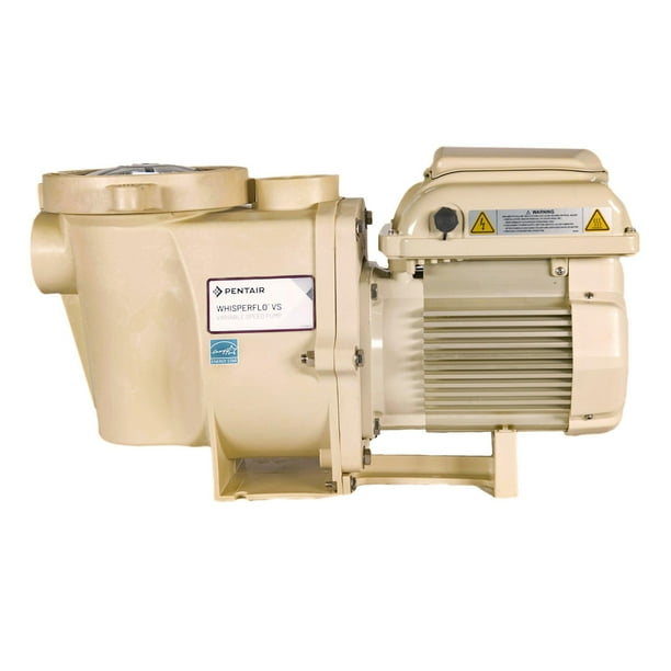 Pentair EC-011533 WhisperFlo VS Variable Speed Pool Pump, 2.6 THP ...
