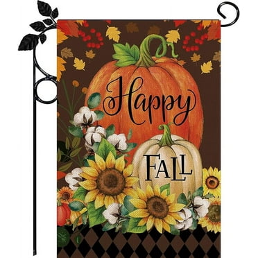 America Forever Fall For Jesus Garden Flag 12.5 x 18 inch He Never ...