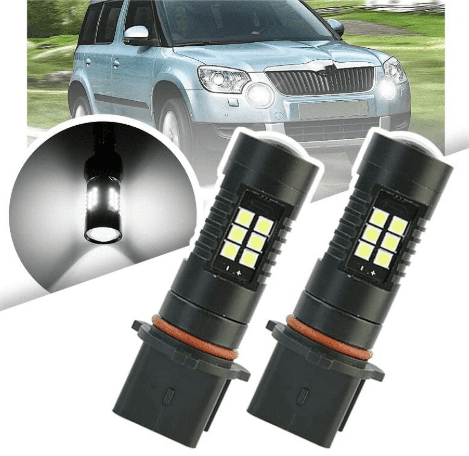 Juego de 2 luces de circulación diurna Drl para Sko/Da Yeti Pre-Lci ...