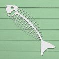 JennyGems Outdoor Bonefish Wall Art – PVC Nautical Fish Decoration for ...