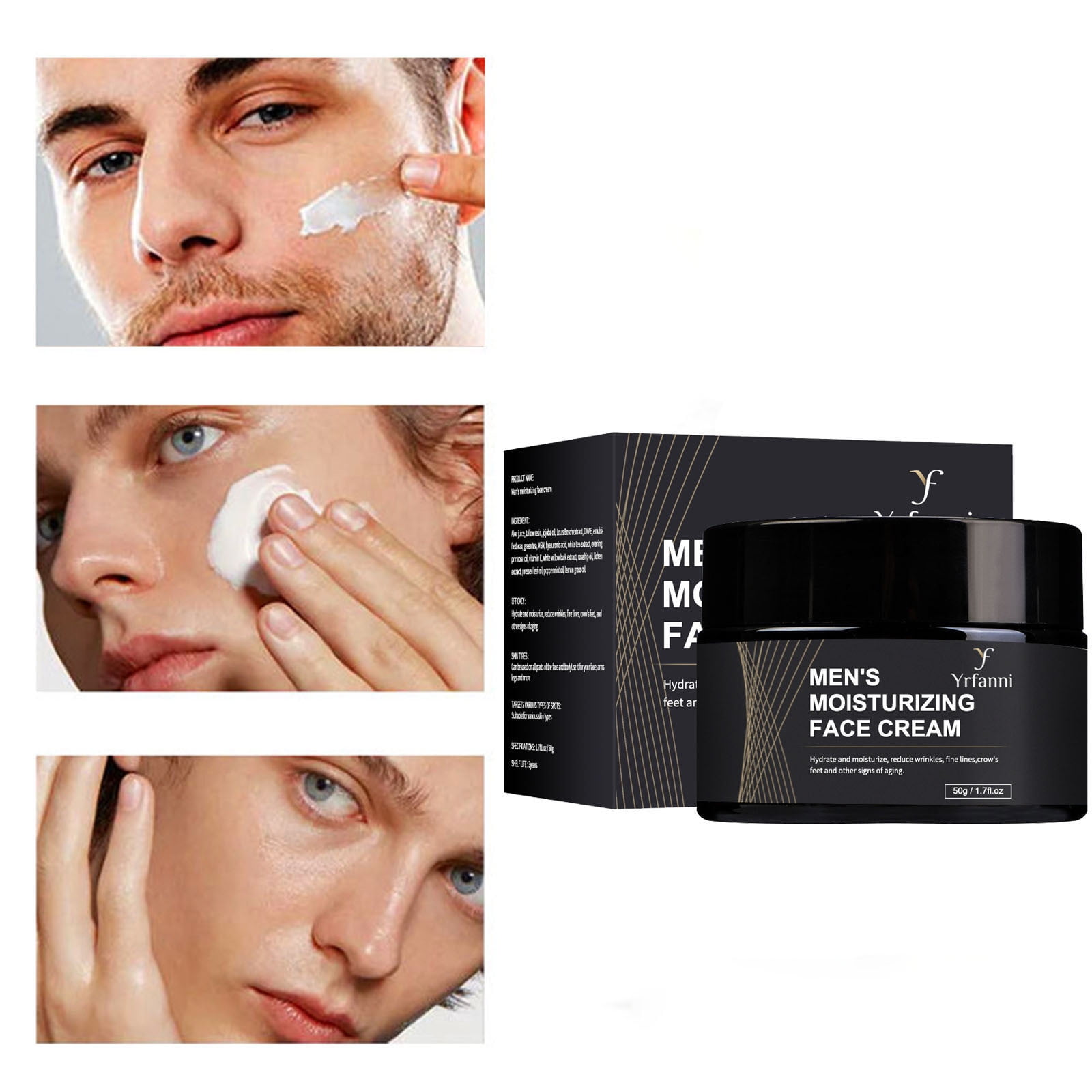 ufehgfjh up to 60% off Gifts Night Repair Face Cream Men Oil Control ...