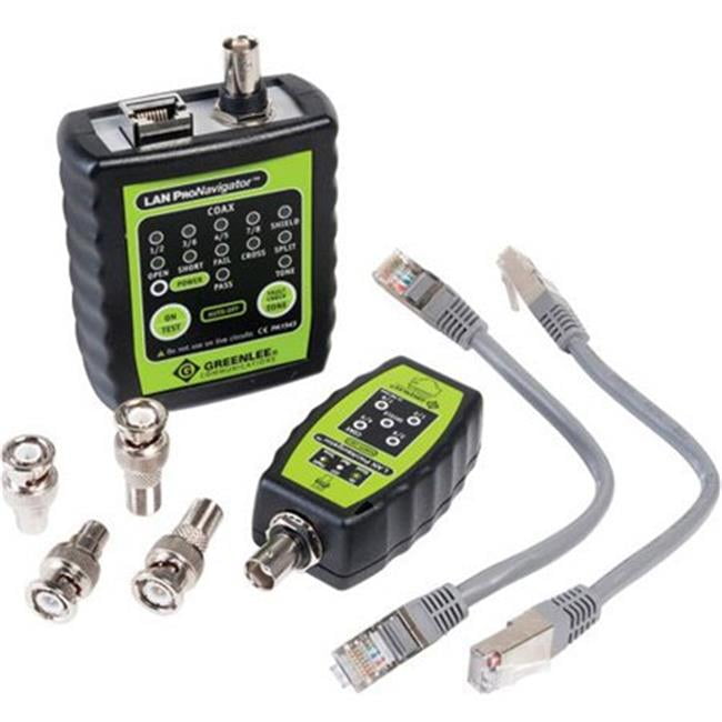 Greenlee GRL-PA901066 Lan Pro-Navigator Cable Test Kit - Walmart.com