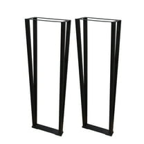Home Soft Things 30" Trapezoid Metal Furniture Table Legs Heavy Duty ...
