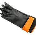 Zecic Heavy Duty Latex Gloves Chemical Resistant GlovesSafety Work ...