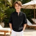 NordicNest Boys Pink Button Down Shirt, Pink Button Down Shirt Boys ...