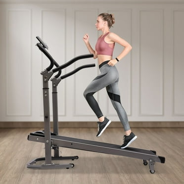 Aiqidi Easy Quiet Foldable Incline Treadmill with LED Monitor ...