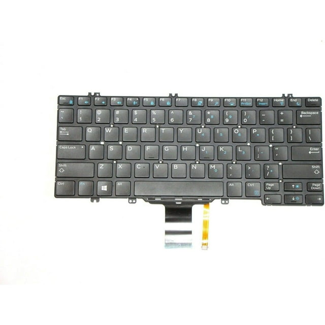 New US Black English Backlit Keyboard (Without Frame) Replacement for ...