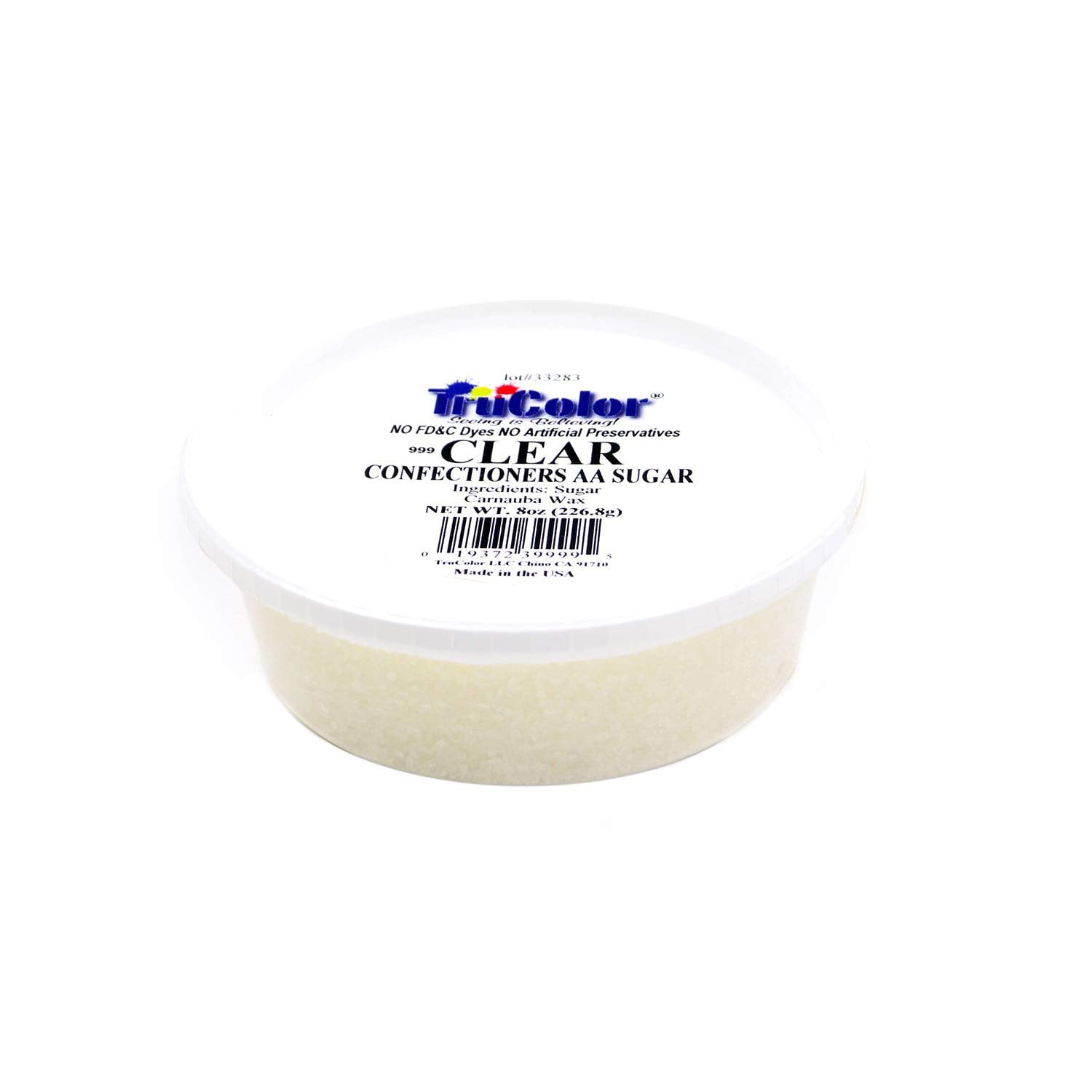 Trucolor Natural Color Confectioners AA Sanding Sugar Large Crystals ...