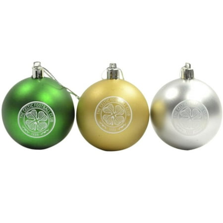 Celtic FC Christmas Bauble (Pack of 3) | Walmart Canada
