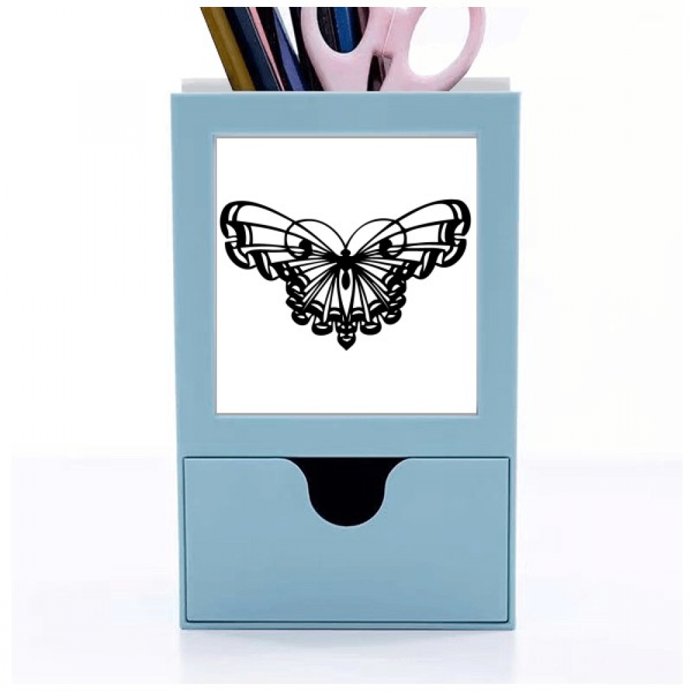 with Ruffle Wing Desk Supplies Organizer Pen Holder Card - Walmart.com