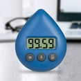 Digital Bathroom Clock Waterproof Shower Clock Timer Temperature